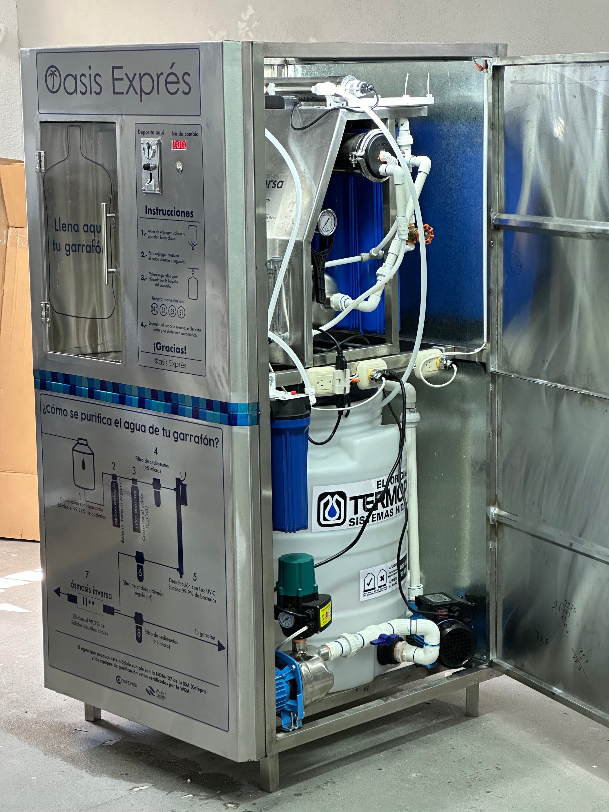 Máquina vending móvil Oasis Exprés — Oasis Expres OEV200603G22