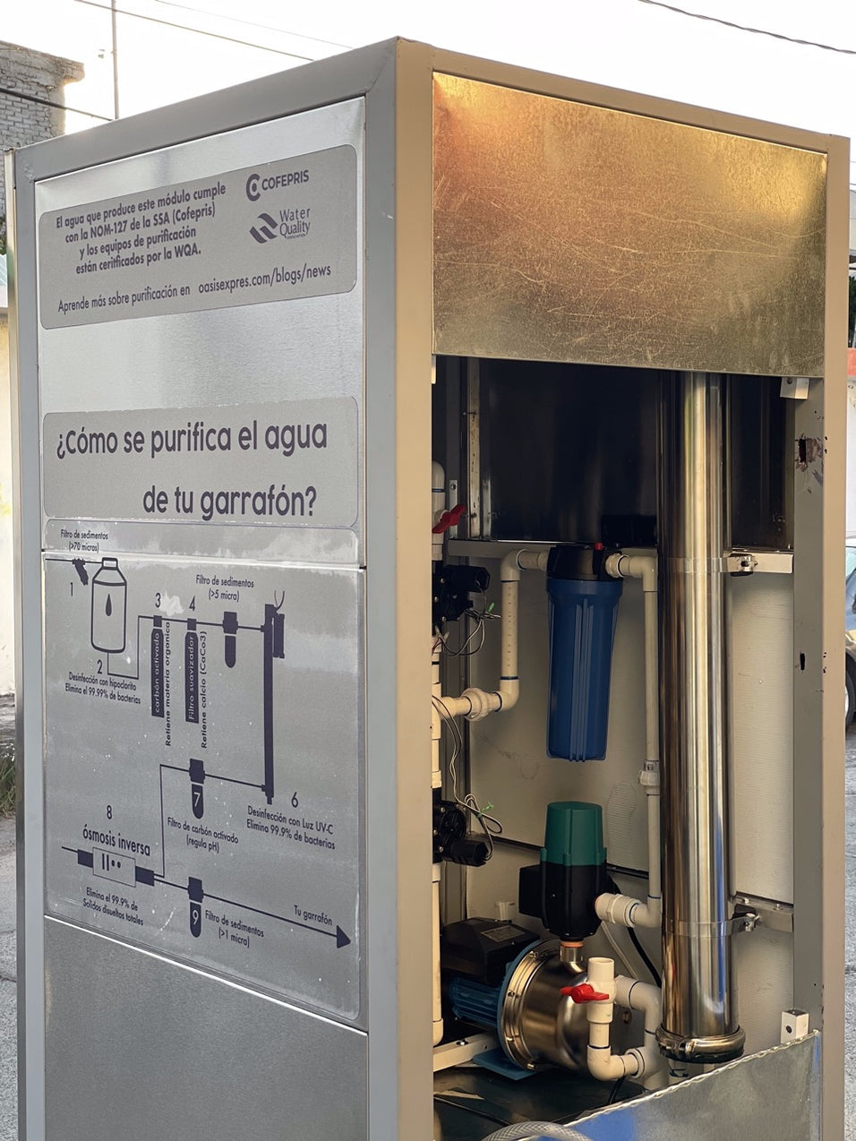 Máquina vending móvil Oasis Exprés — Oasis Expres OEV200603G22