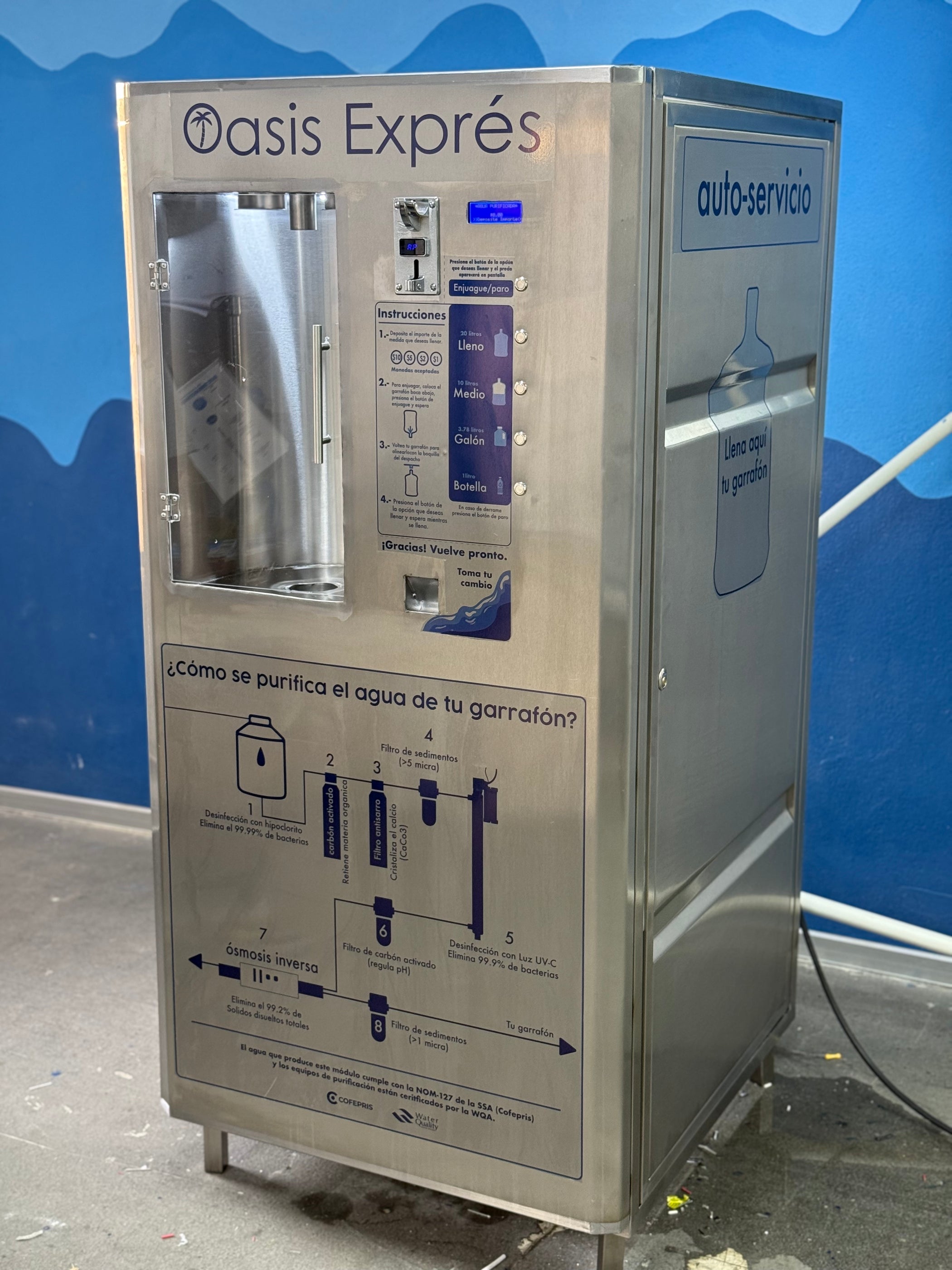 Máquina vending móvil Oasis Exprés — Oasis Expres OEV200603G22